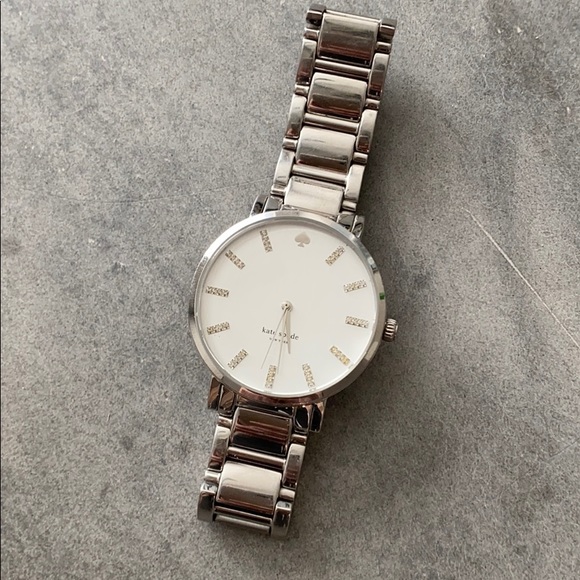 kate spade | Accessories | Kate Spade Ladies Silver Watch | Poshmark